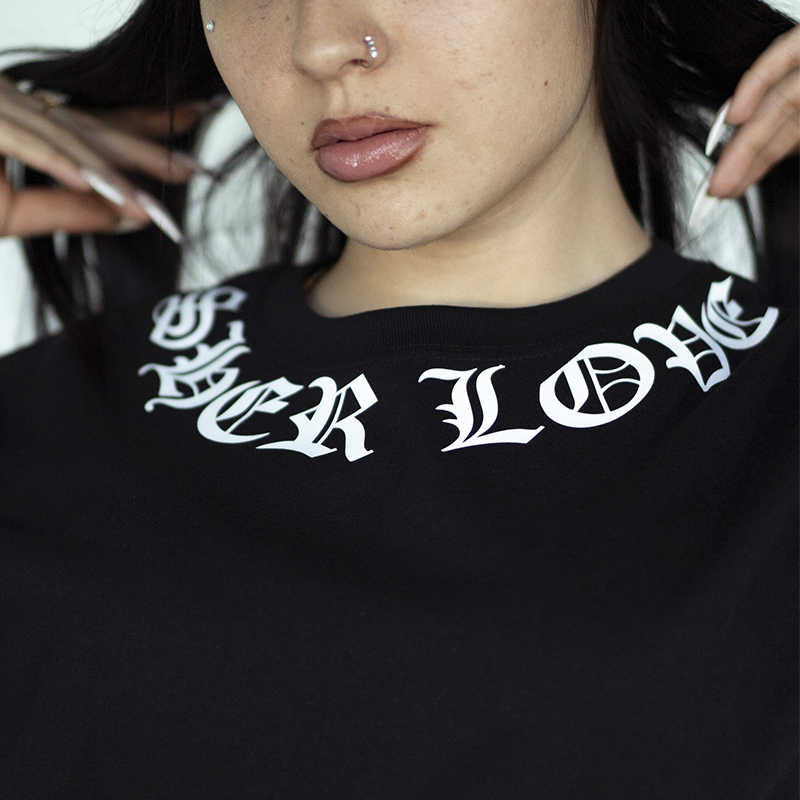 Crop Top Black Pucker – Sherlove